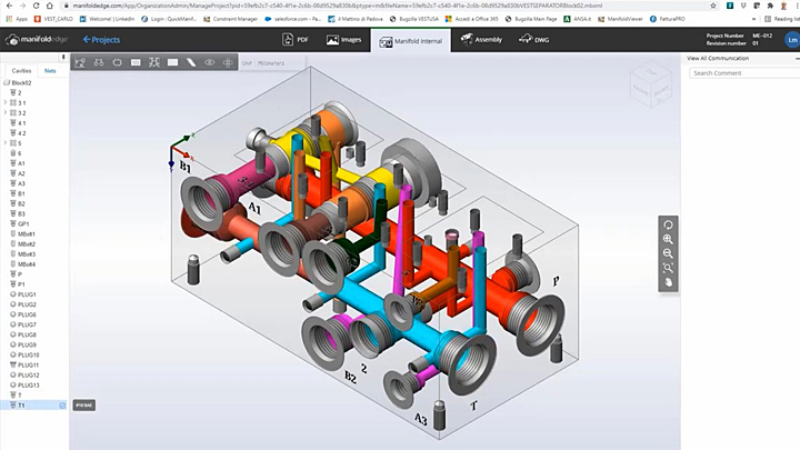 Hydraulic circuit and manifold design software | HyDraw CAD | MDTools ...